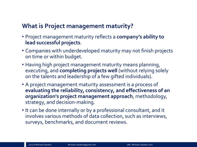 Michael Vidyakin: Assessing Organizational Readiness (UA) | PPT