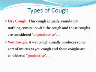 2. Cough.ppt b.pharmacy syllabus point are covered | PPT