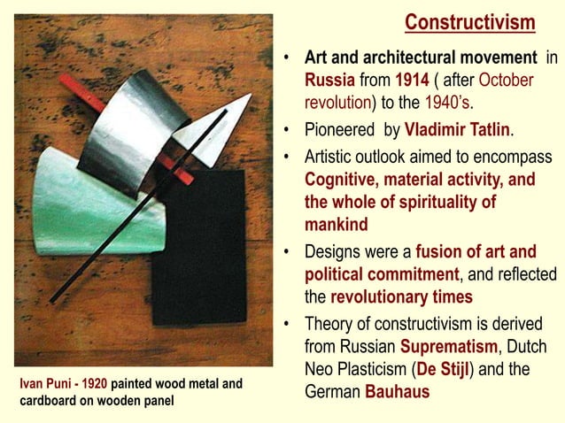 2.constructivism is a style in history of architecture | PPT