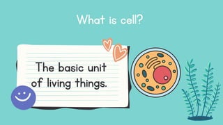 2.1 Cell Structure And Function Biology Form 4 | PDF