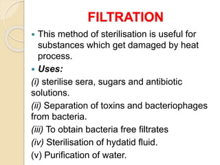 2. sterilisation and disinfection.pptxml | PPT