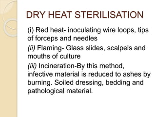2. sterilisation and disinfection.pptxml | PPTX