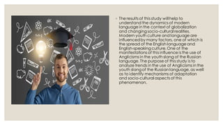 Anglicism in modern EngloshПрезентация англ 2.pdf. | PPT