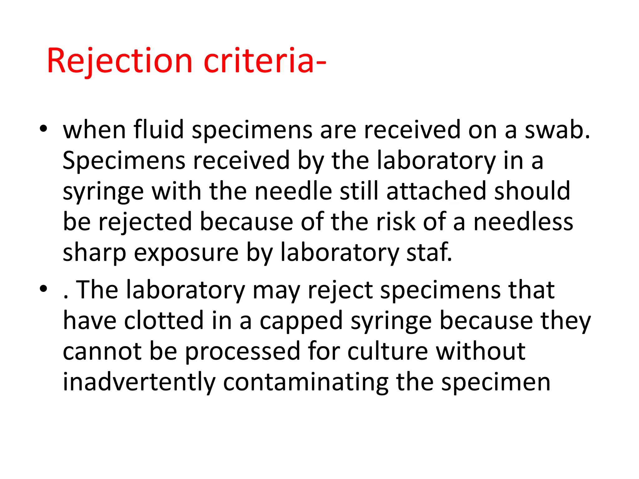 2. Sample collection ,transport and acceptance and rejection.pptx