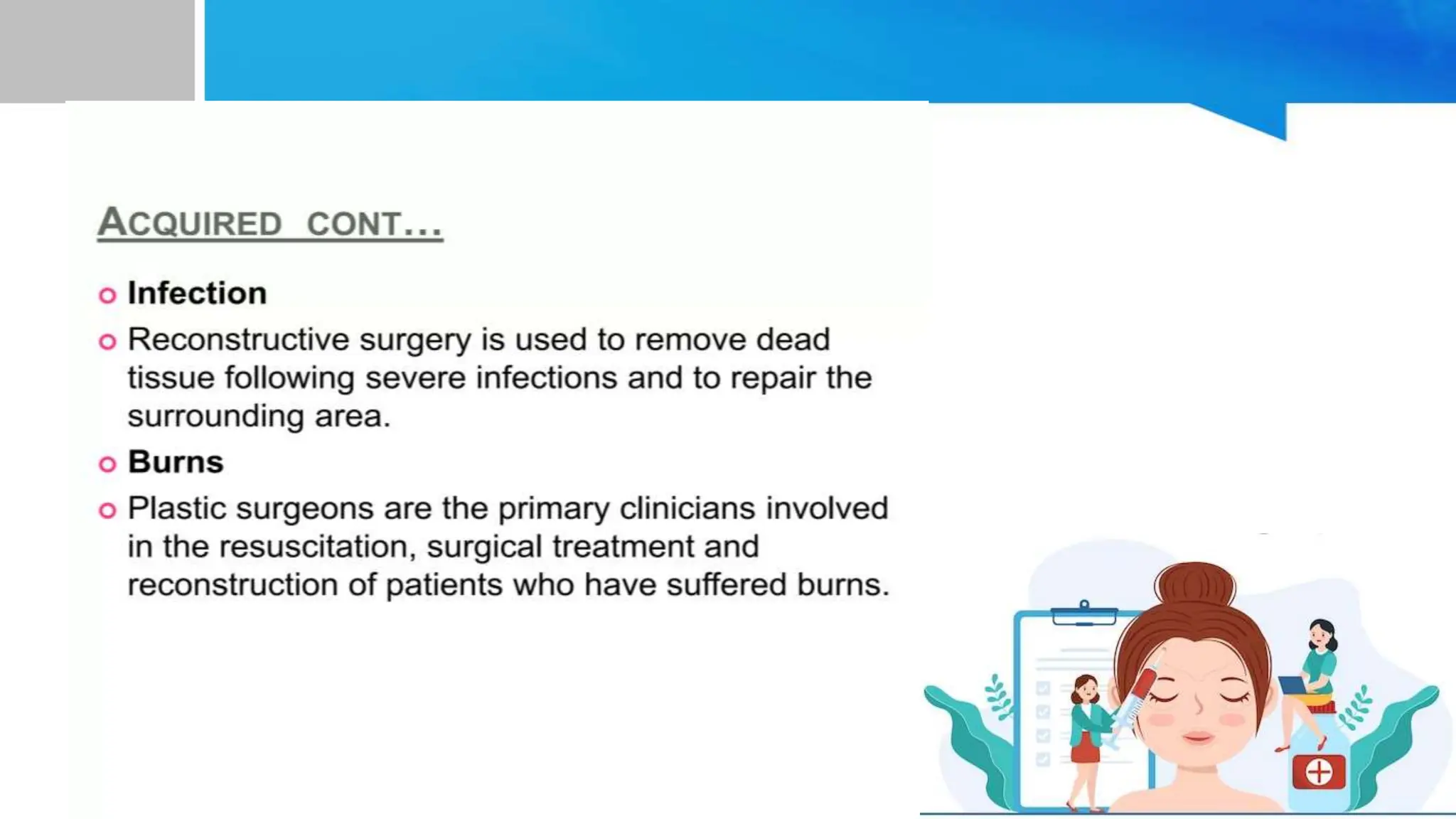 BURNS RECONSTRUCTIVE SURGERY.pptx [medical surgical nursing] | PPTX