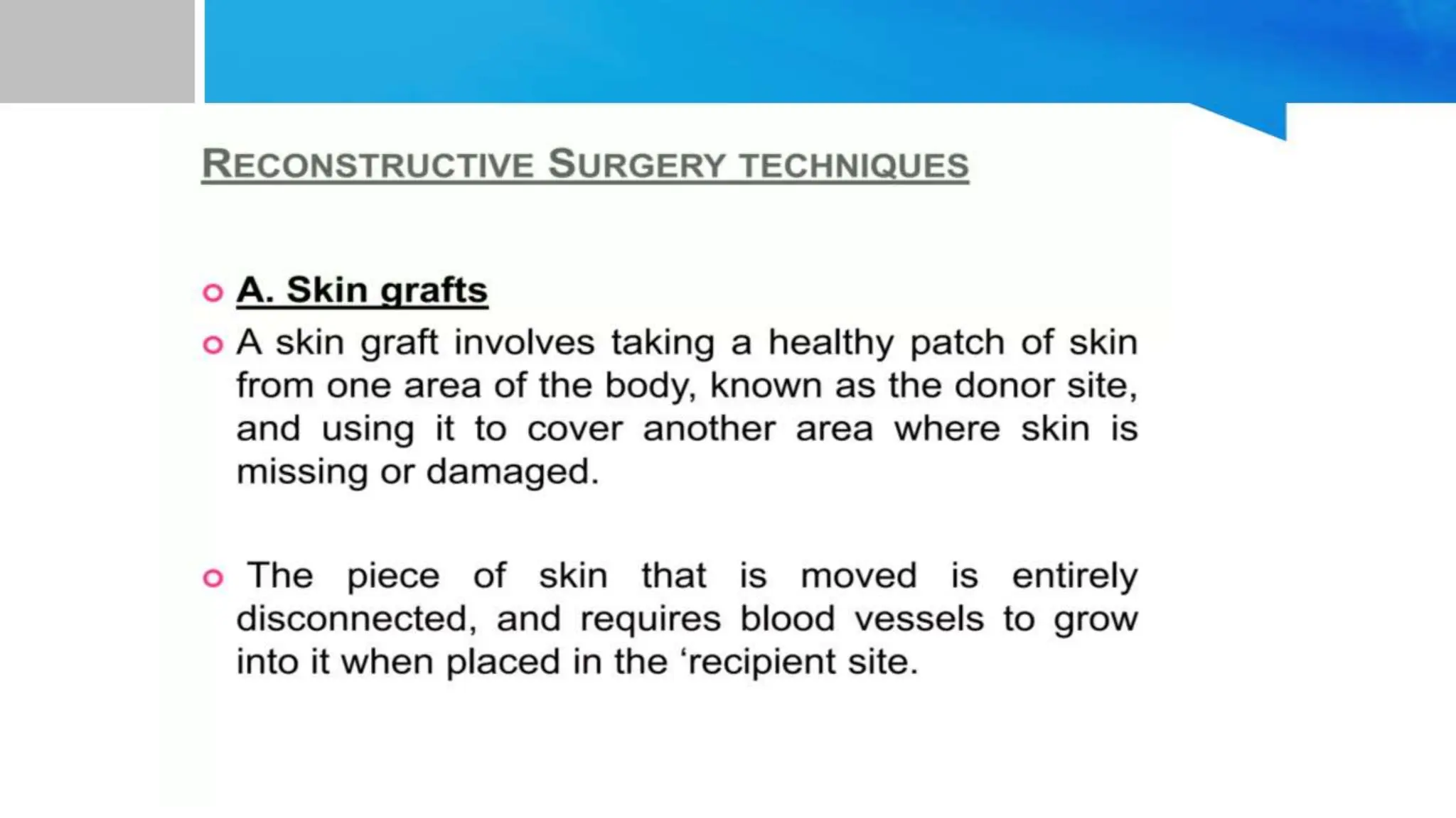 BURNS RECONSTRUCTIVE SURGERY.pptx [medical surgical nursing] | PPTX