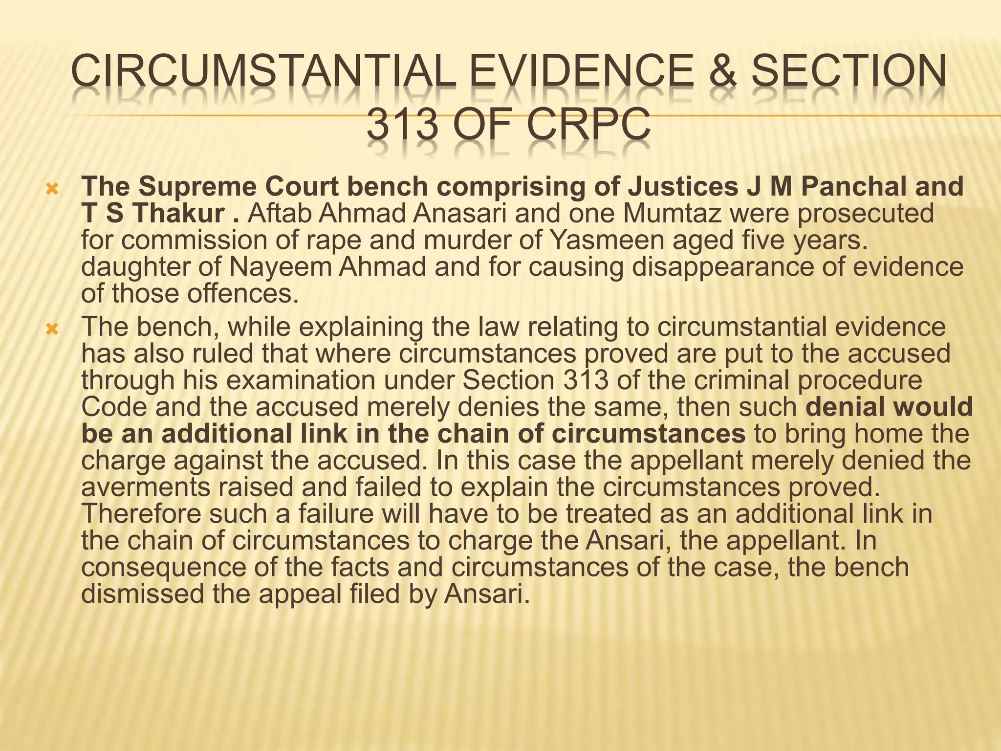 2.Circumstantial IPC jd Evidence IPC.pptx