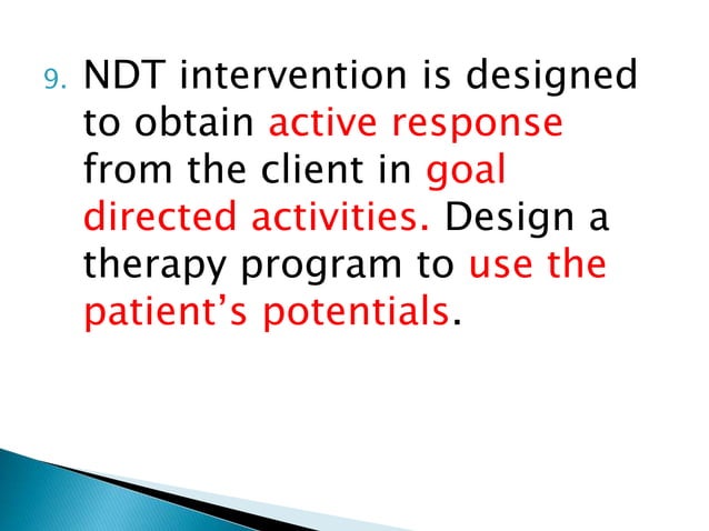 2. NDT_Principles- stroke rehabilitation.ppt