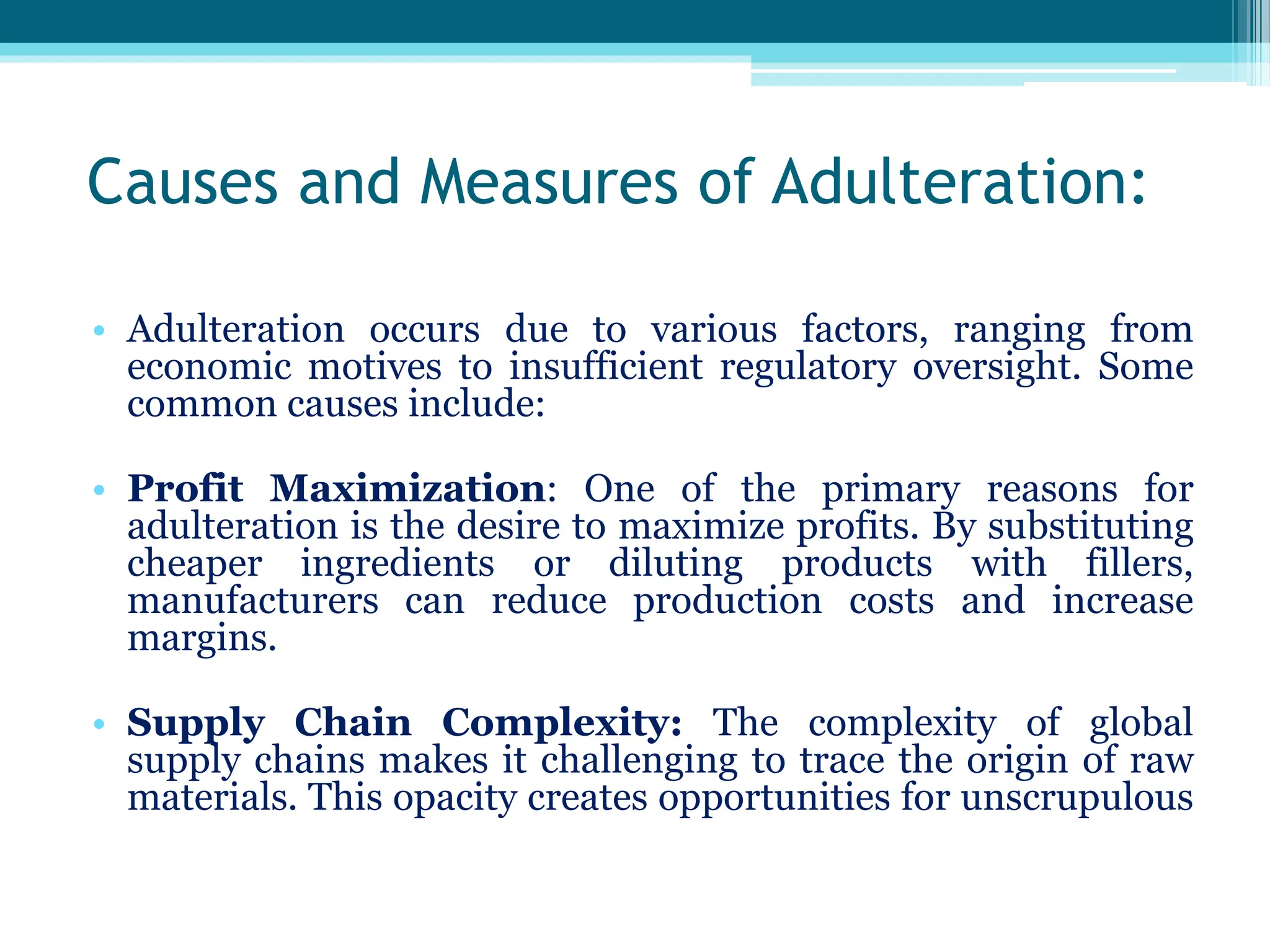 Adulteration and Deterioration, Adulteration/ Substitution of Herbal drugs, Causes and Measures ...