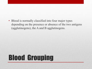 2. Blood Groups, Rh incompatibility,blood transfusion reactions | PPTX