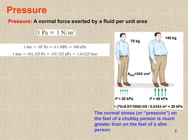 2. Chapter 2 - Pressure & Fluid Statics (FM1) (Complete).pdf | Physics | Science