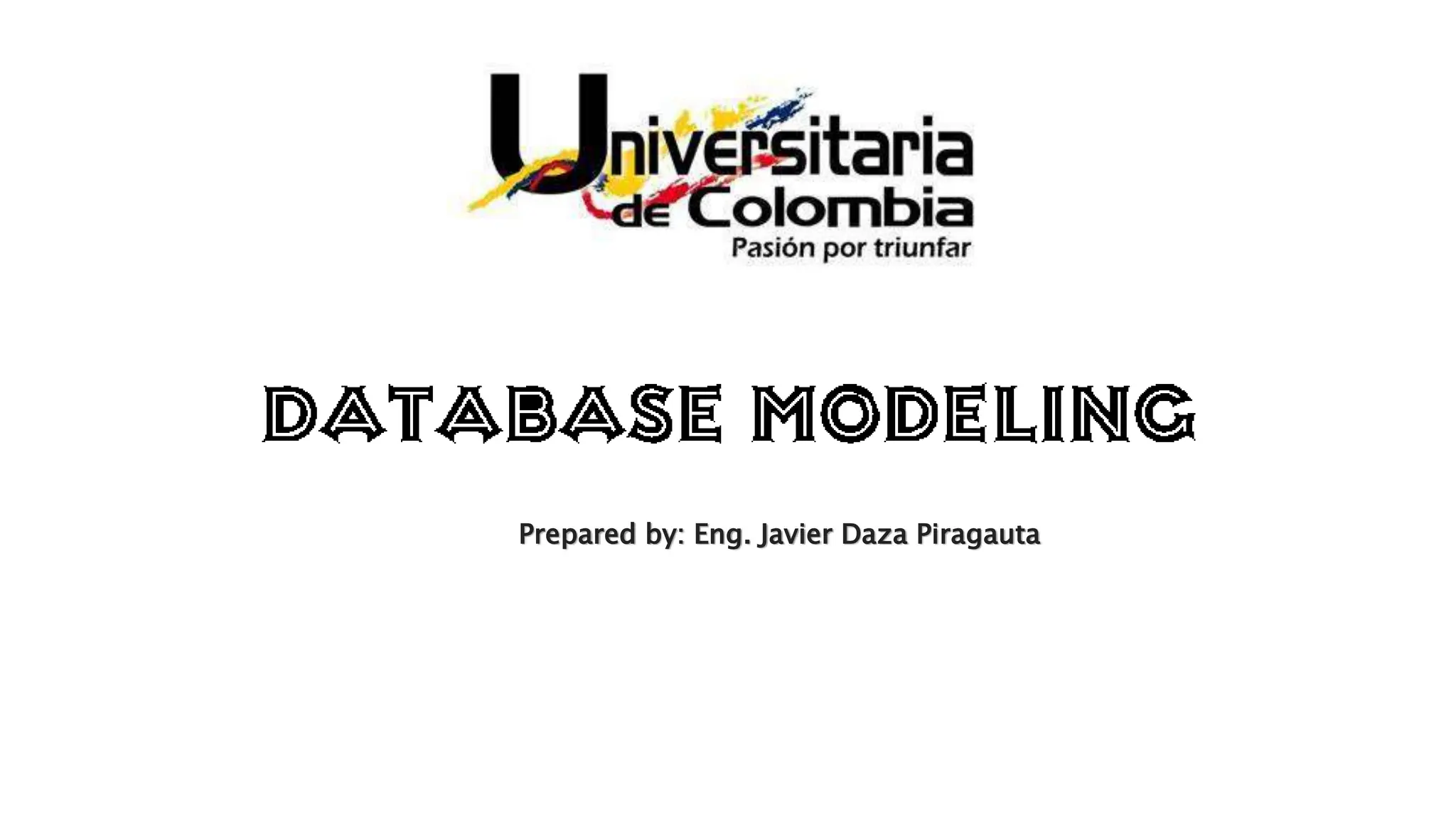 2 Database Modelingdatabase Fundamentalspptx