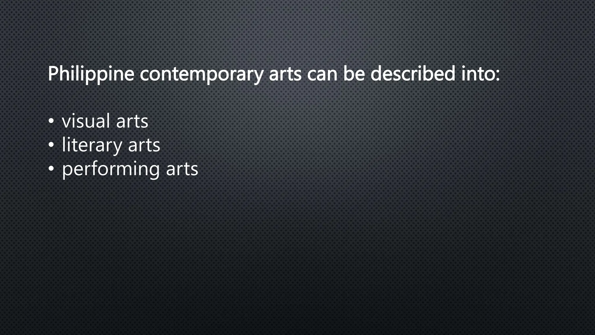 Contemporary Philippine Arts from the Regions | PPTX
