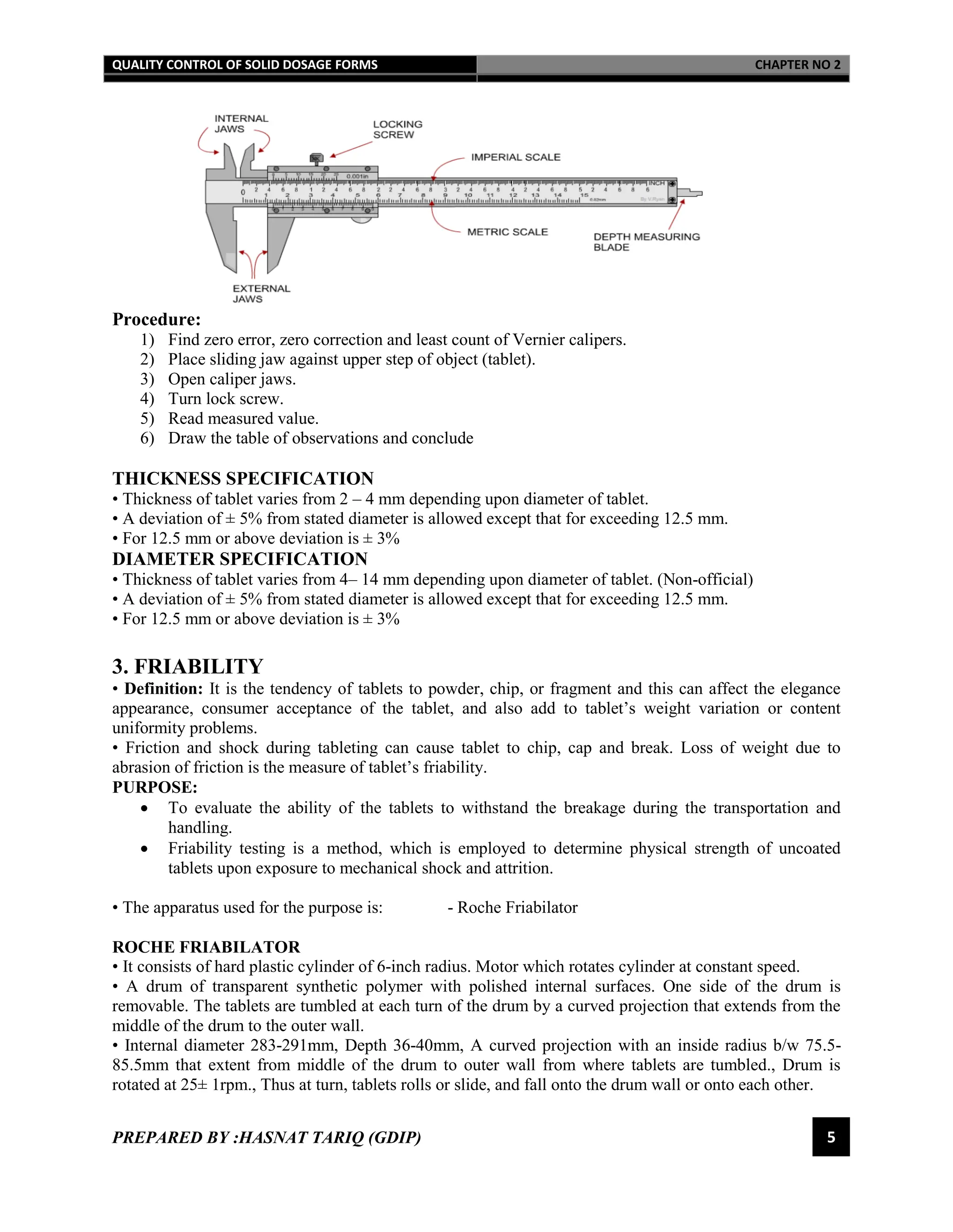 QUALITY CONTROL OF SOLID DOSAGE FORMS (TABLETS , CAPSULES & POWDERS) | PDF