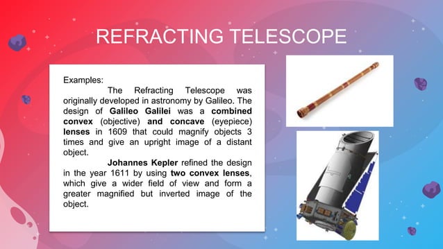 Telescope, It's uses, and properties of it. | PPT