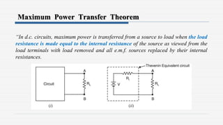 2. DC Network Theorem.pptx. Electrical E | PPTX