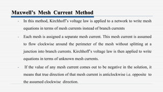 2. DC Network Theorem.pptx. Electrical E | PPTX