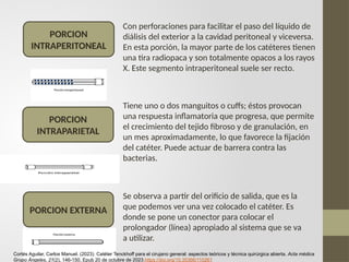 técnica de colocación de cateter Tenckhoff | PPTX