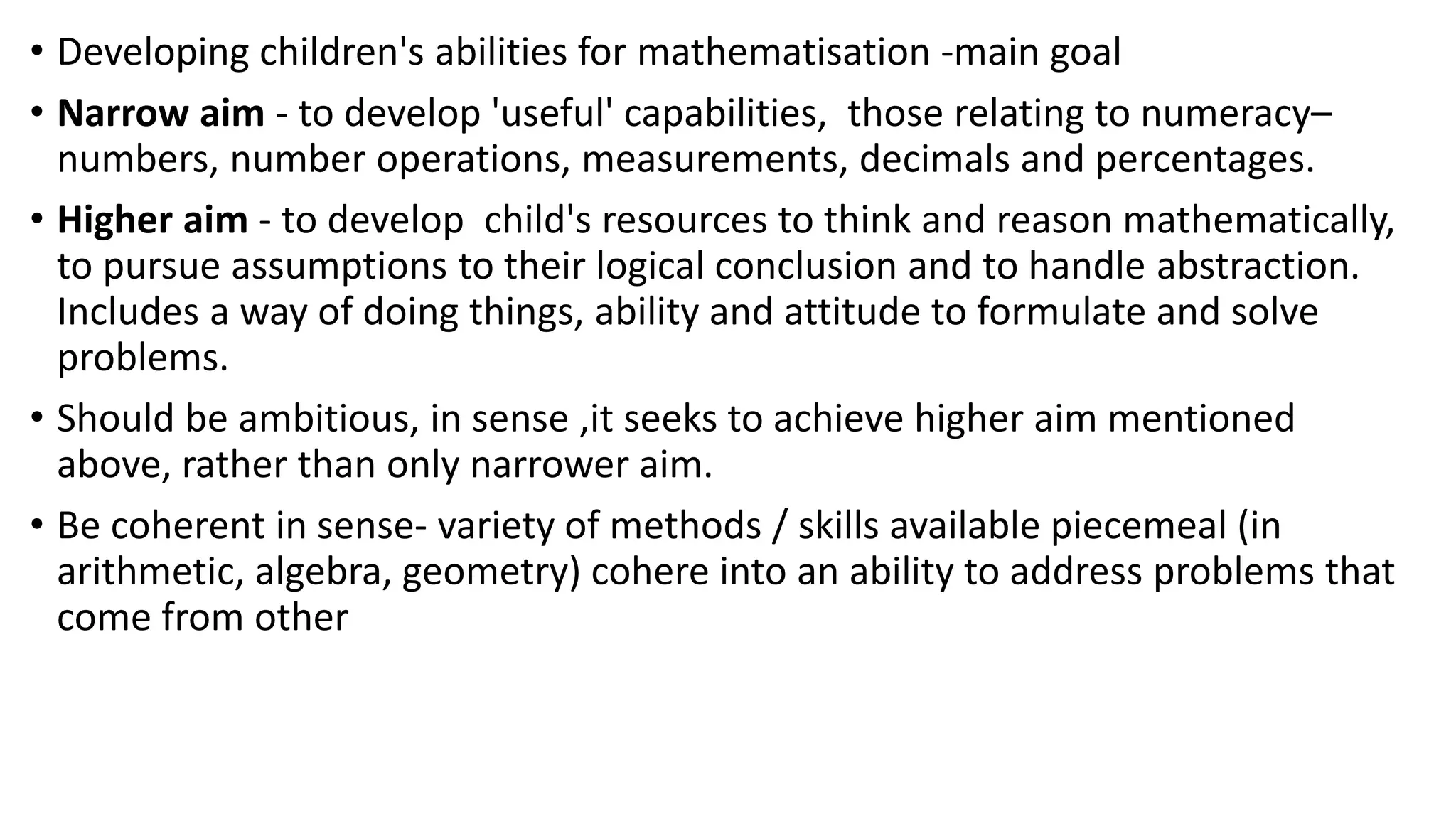 2.1 Aims and Objectives of Teaching Mathematics.pptx