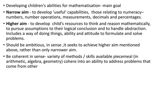 2.1 Aims and Objectives of Teaching Mathematics.pptx