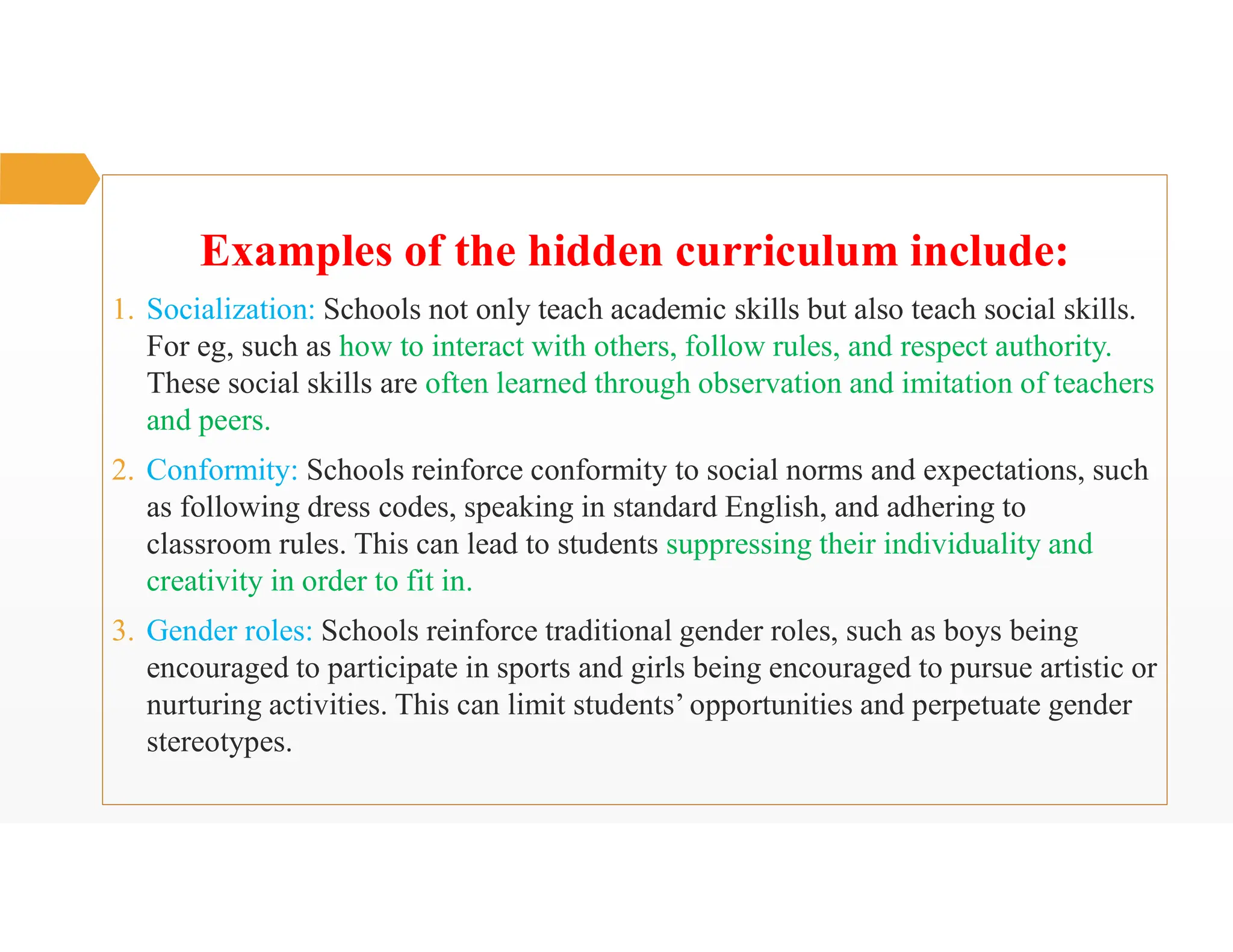 2.2-Hidden-Curriculum. Meaning defination pdf | PDF