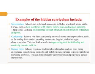 2.2-Hidden-Curriculum. Meaning defination pdf | PDF