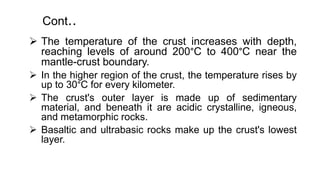 2.2. internal layers.pptx, like crust, mantle and core | PPTX