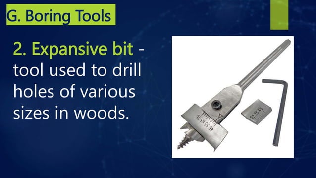 Classification-of-Tools- IN CARPENTRY 11 | PPTX