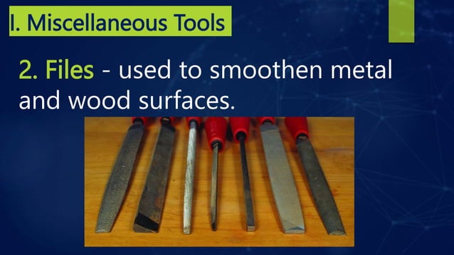 Classification-of-Tools- IN CARPENTRY 11 | PPTX