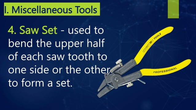 Classification-of-Tools- IN CARPENTRY 11 | PPTX