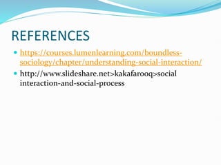 Social Interaction Social Interaction Social Interaction | PPTX