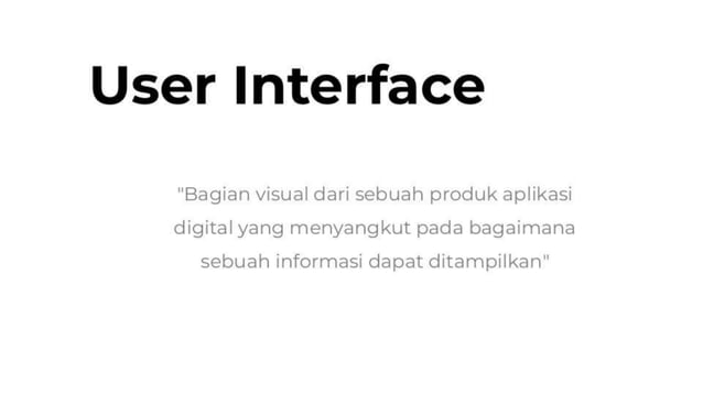 Pertemuan Merancang User Interface dan UXUX | PPTX
