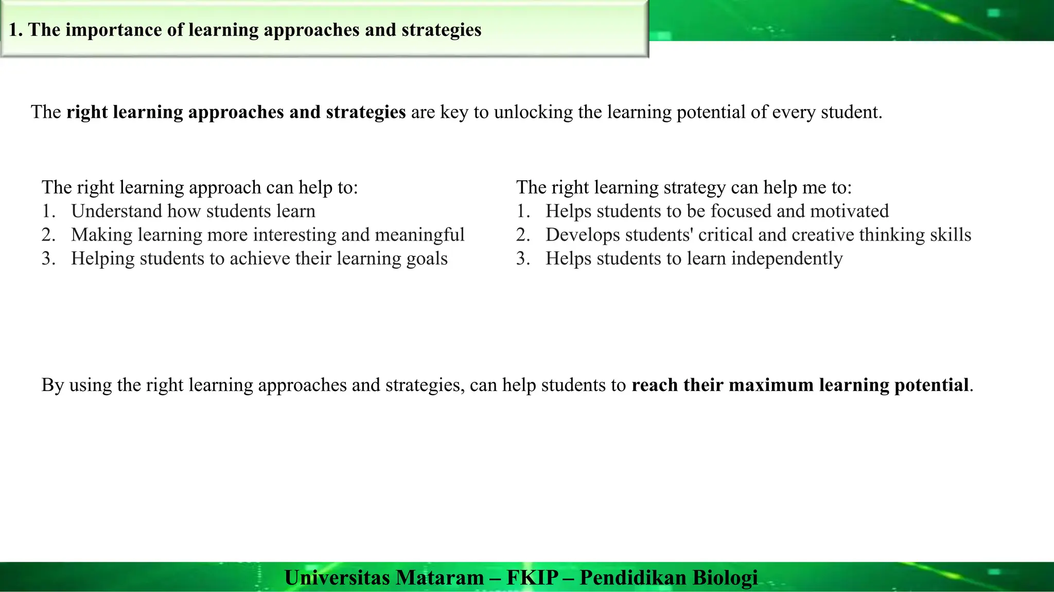 2. Introduction to Learning Aproach and Strategy.pptx