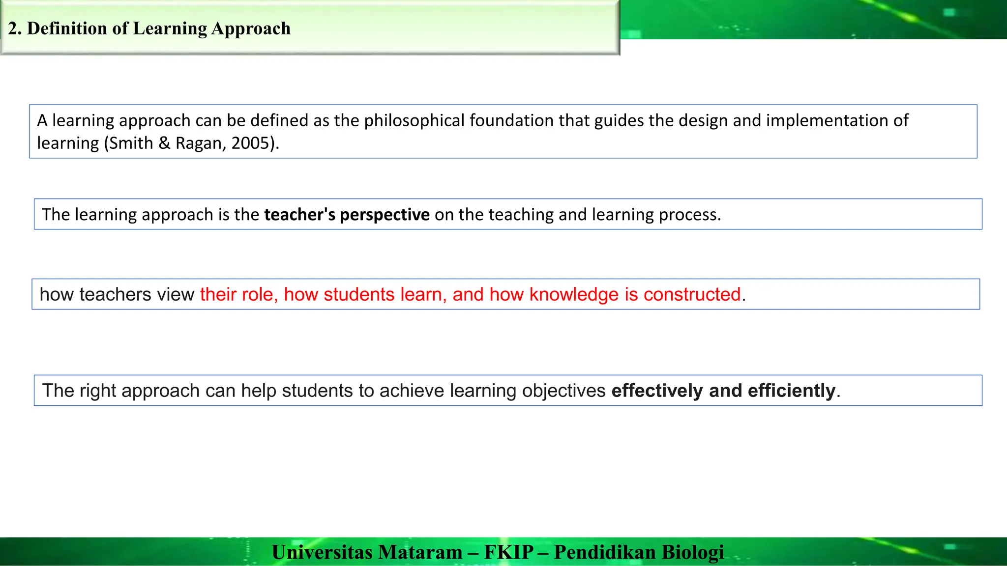 2. Introduction to Learning Aproach and Strategy.pptx