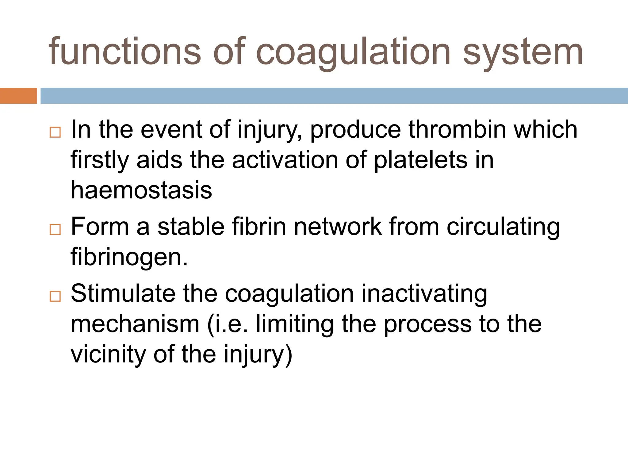 Coagulation, in diagnostic hematology PPTX | PPTX