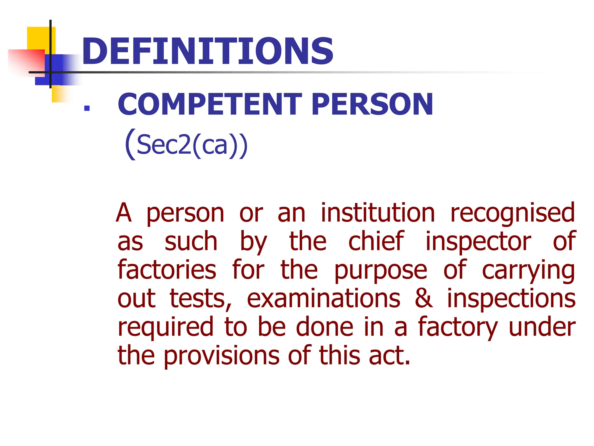 PPT on Indain Factory act 1948 for infor .ppt