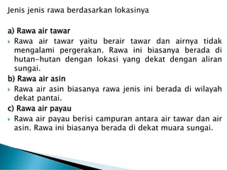 2. perairan darat perairan laut subgai dan rawa | PPT