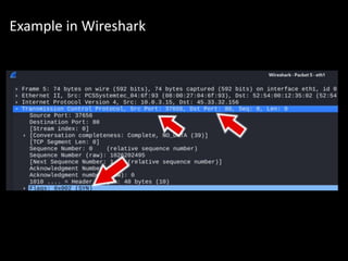 TCP headers information for network Engineers | PPTX | Computer Networking | Computing