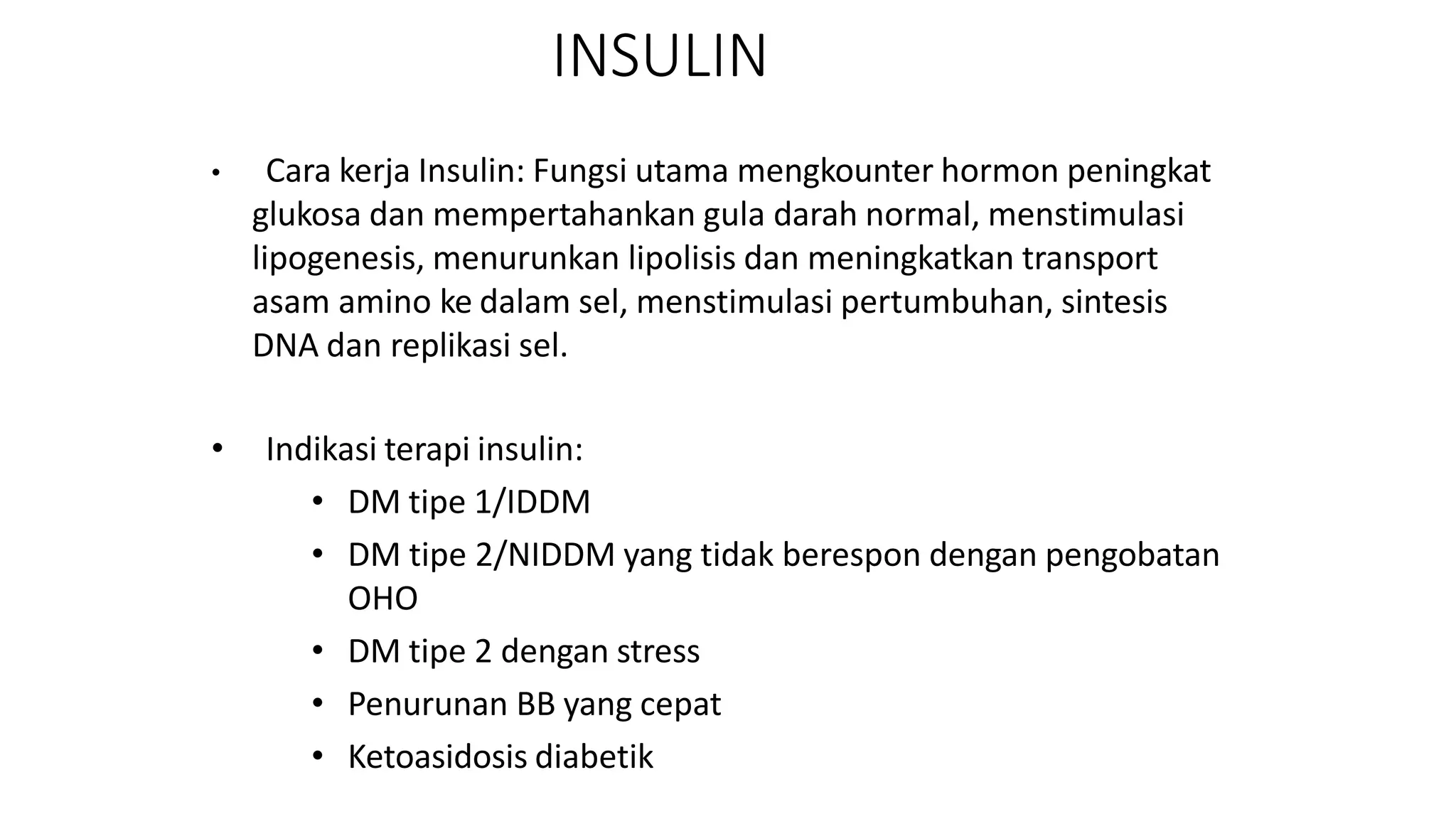 Tatalaksana Terapi Diabetes Mellitus (farmasi klinis) | PPTX