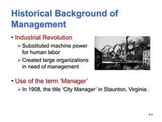 Management history related to principles of Management | PPT