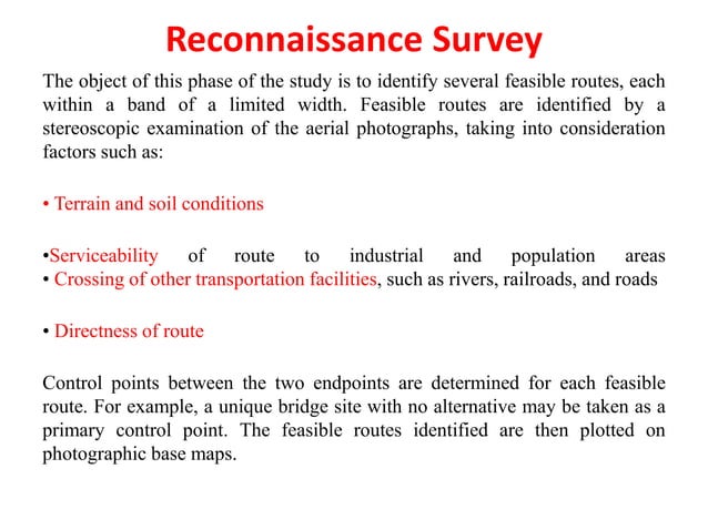 Road Geometric Design-The alignment is the route of the road, defined ...