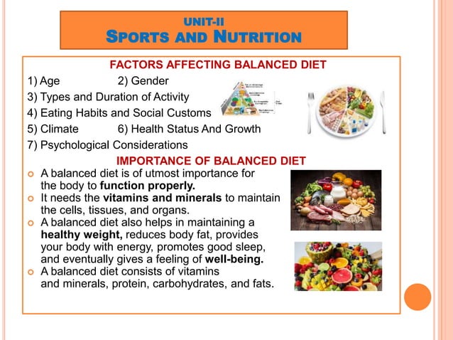 2.UNIT-II-XII physical activity and education | PPTX | Healthy Cooking ...