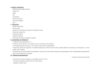 SILABO DE EQUIPO TOPO 2023.docx tecnologico | DOCX