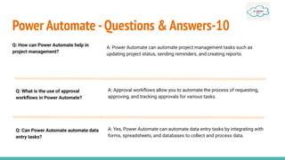 Microsoft Power Automate Questions and Answers | PDF