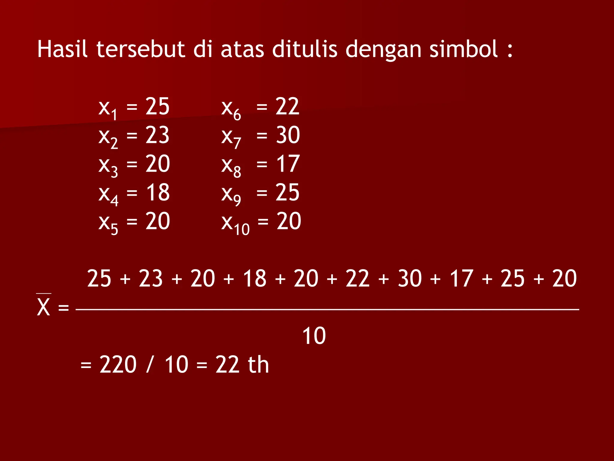 2. Ukuran Pemusatan dan Pencaran Data.ppt