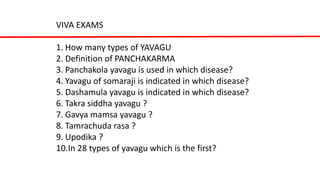 Charaka Samhita Sutra Sthana 2. Chapter Apamargatanduliyadhyaya | PPTX