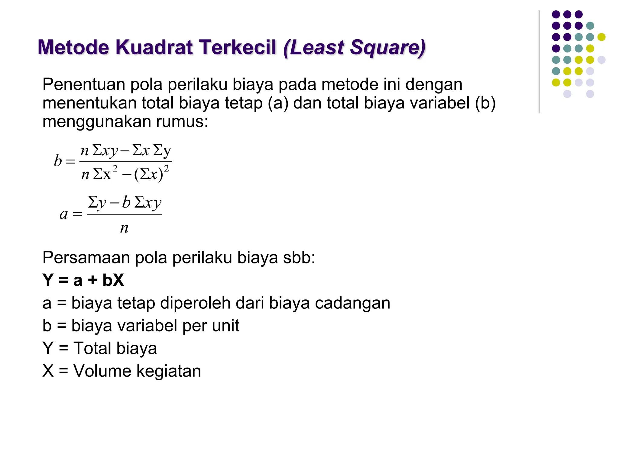 Perilaku dan Klasifikasi Biaya Akuntansi Manajemen | PPT