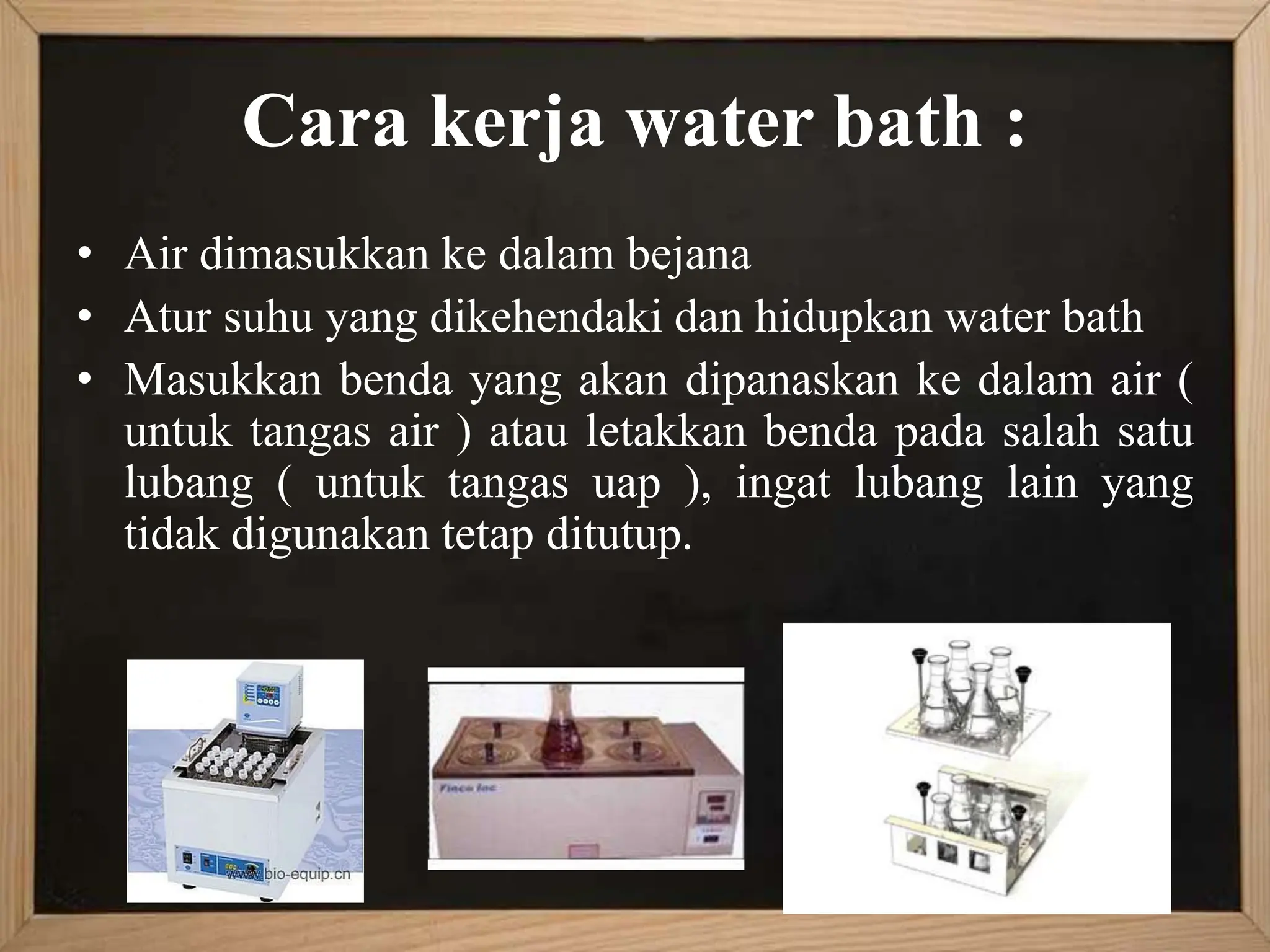 Waterbath sebagai alat lab klinik dasar! | PPTX