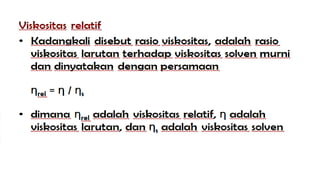 Farmasi fisik Viskositas dan Rheologi.pptx