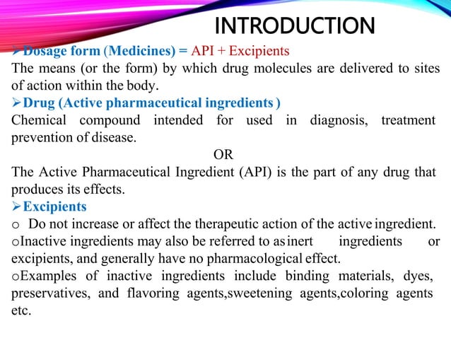 Introduction to Dosage Forms, solids, liquids, semi-solids, gaseous ...